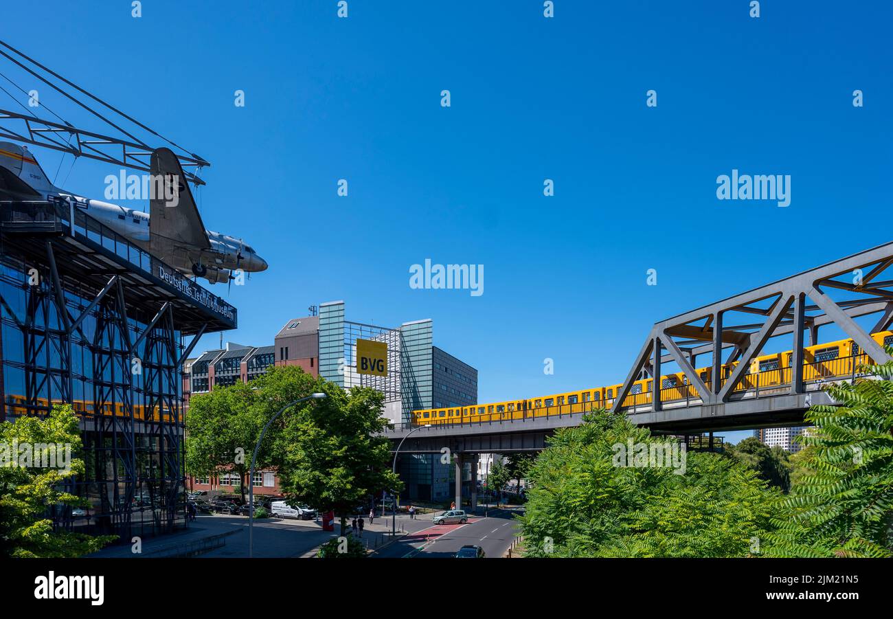 Berlin, Germany - July 17, 2022: Metro train operated by Berliner ...