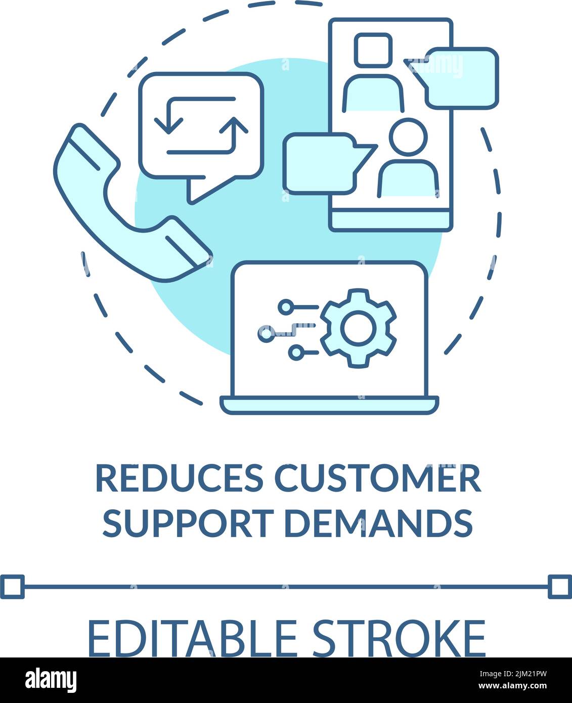 Demand support Stock Vector Images - Alamy