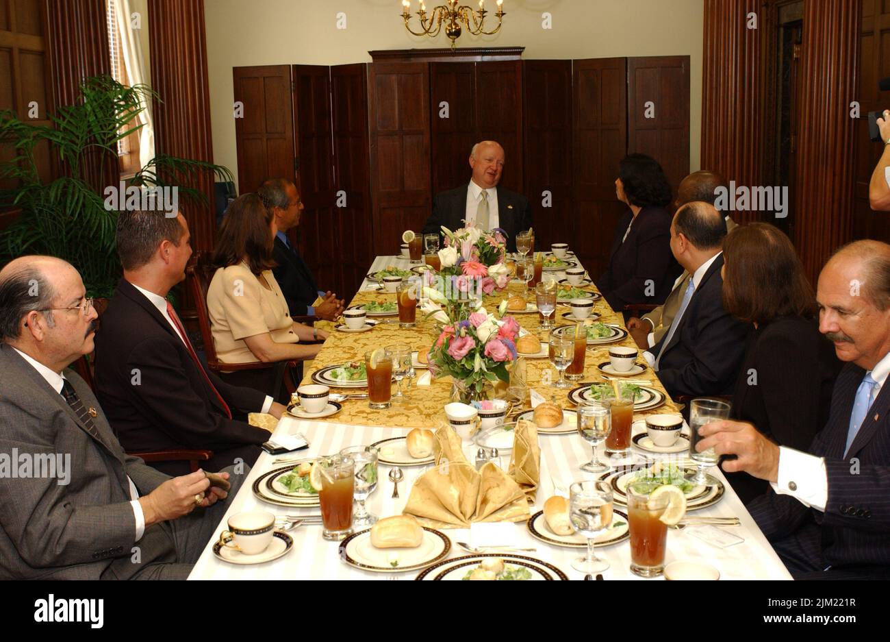 Office of Business Liaison - Secretary Donald Evans Luncheon with ...