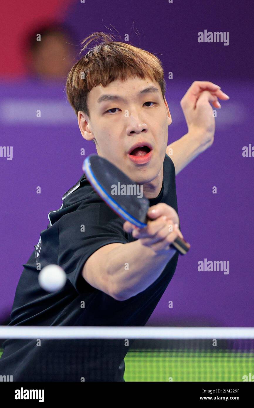 Javen Choong of Malaysia in action Stock Photo - Alamy