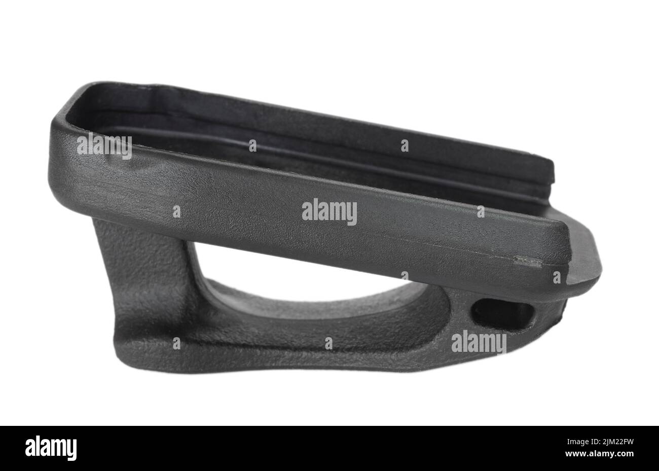 Extension for the bottom of an AR-15 magazine isolated on white Stock ...