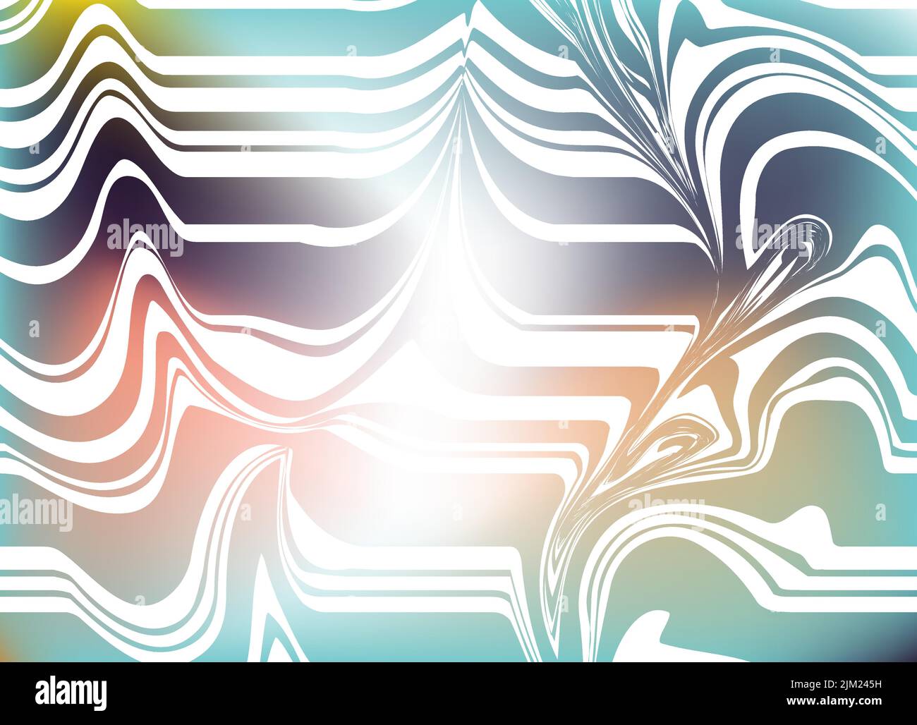 Abstract cover melted marble stripes. Gradient geometric design ...