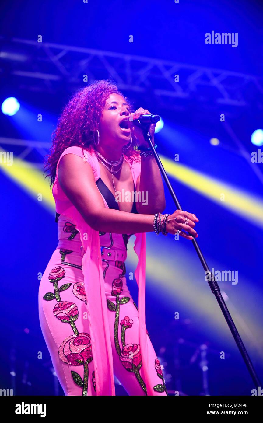 Kelis Rogers-Mora, commonly known as Kelis, performs her hit song ...