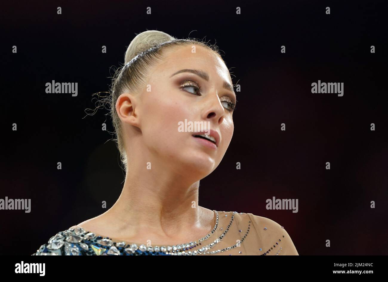 England's Saffron Severn during the Rhythmic Gymnastics, Team Final and ...