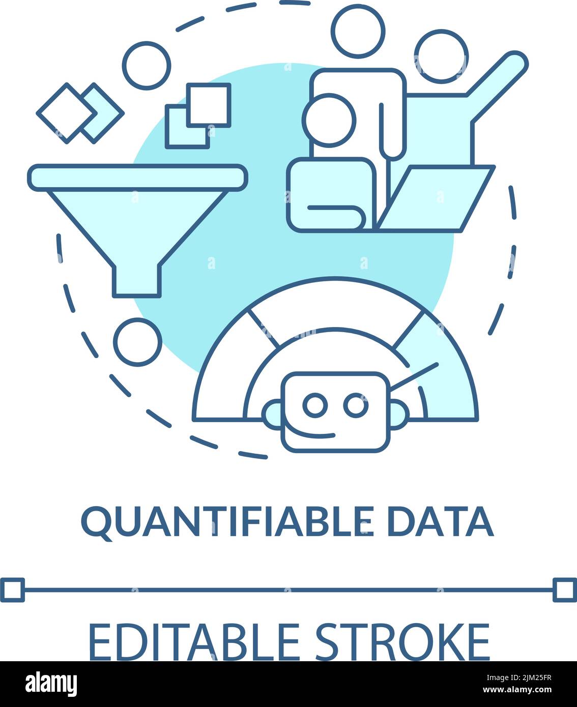 Quantifiable data turquoise concept icon Stock Vector Image & Art - Alamy Quantifiable data turquoise concept icon Stock Vector Image & Art - Alamy