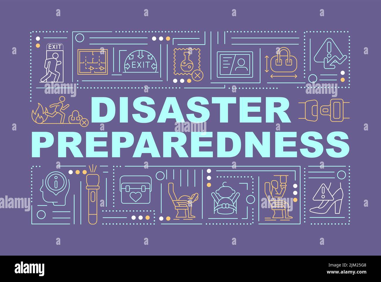 Emergency preparedness concept Stock Vector Images - Alamy