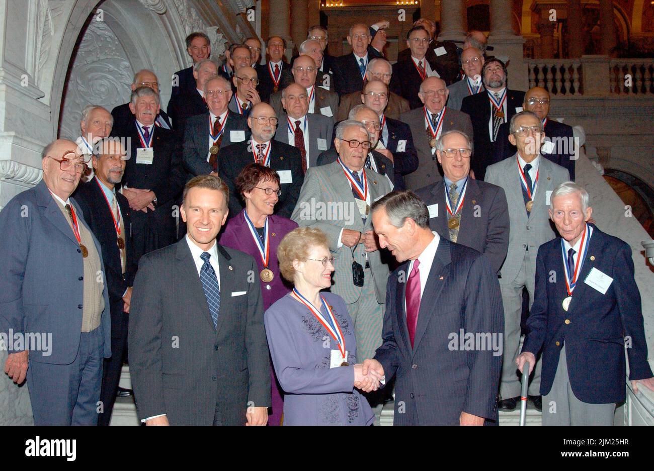 Office of the Secretary - SECRETARY DONALD EVANS AT DINNER AND HIS ...