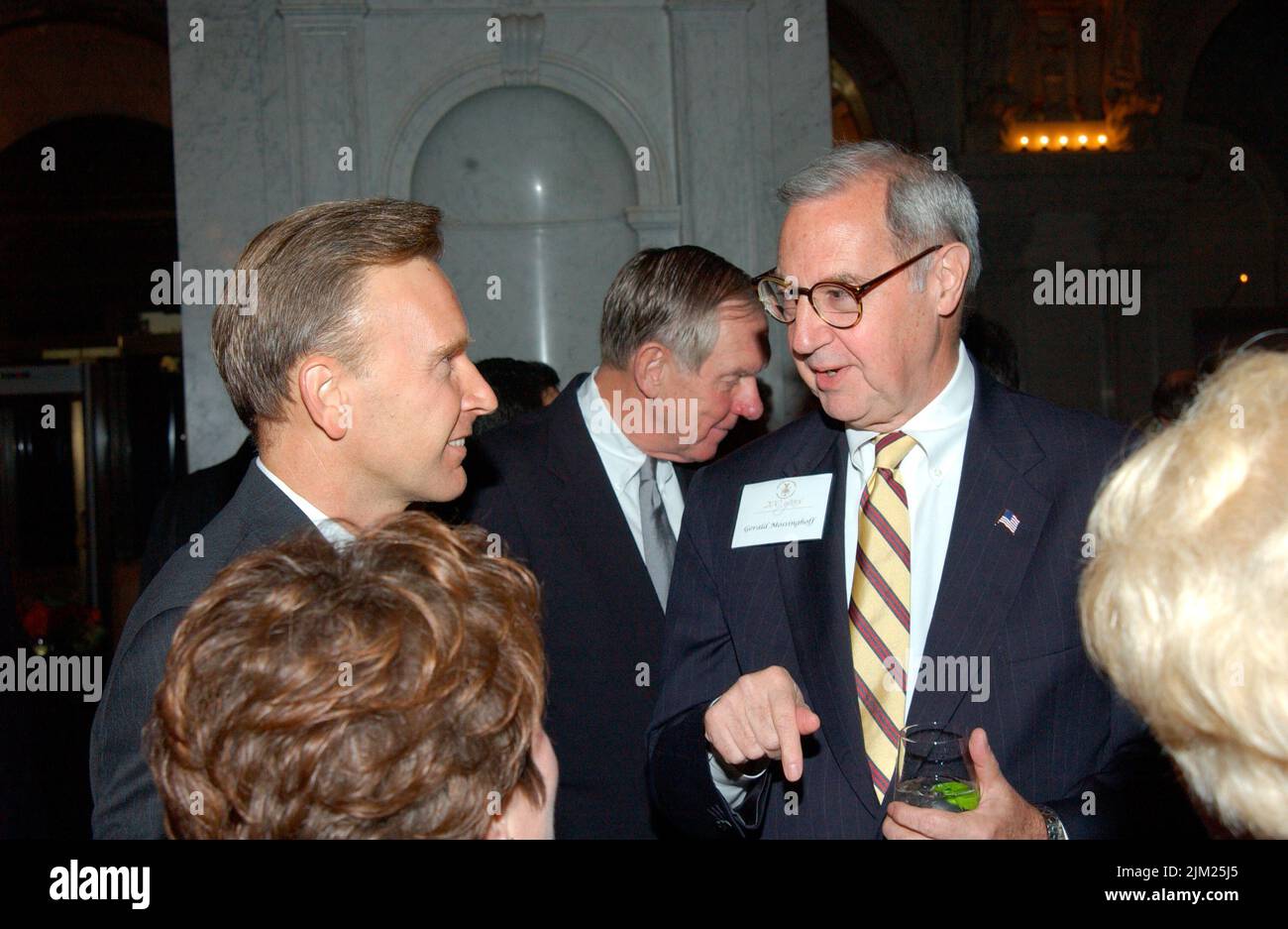 Office of the Secretary - SECRETARY DONALD EVANS AT DINNER AND HIS ...
