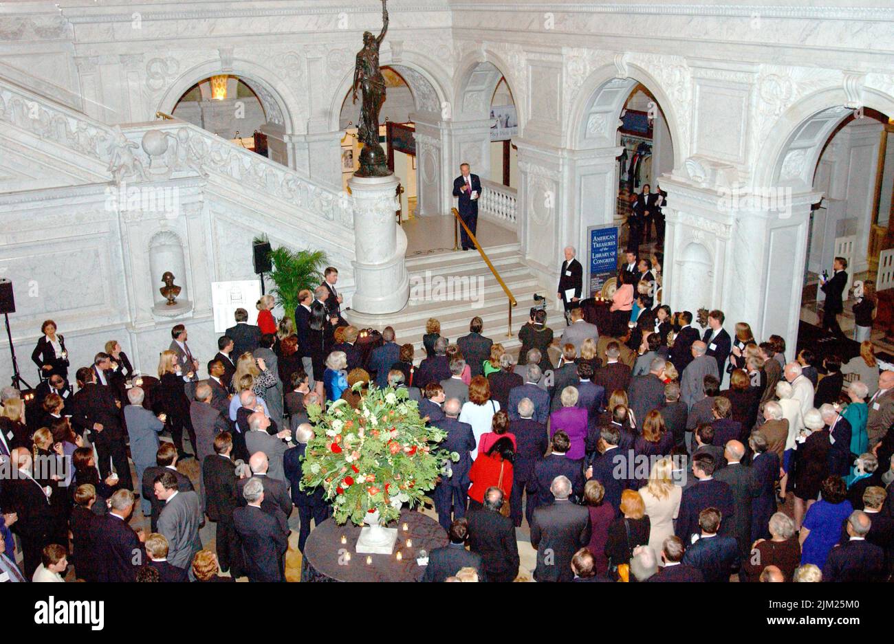 Office of the Secretary - SECRETARY DONALD EVANS AT DINNER AND HIS ...