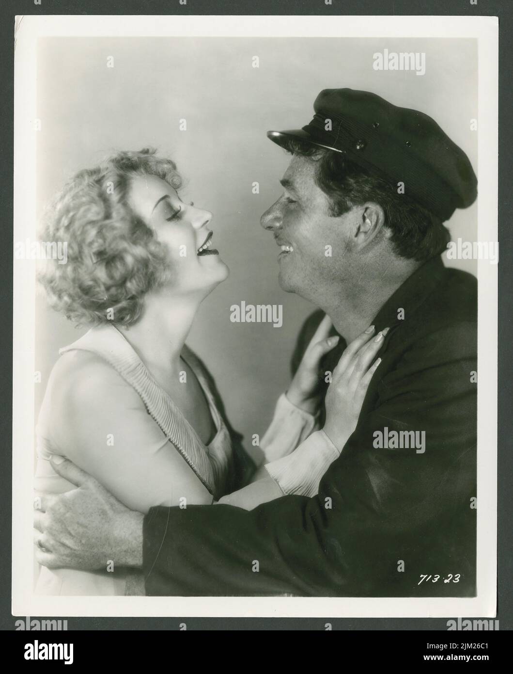 Betty Compson and George Bancroft in the Film "The Docks of New York ...
