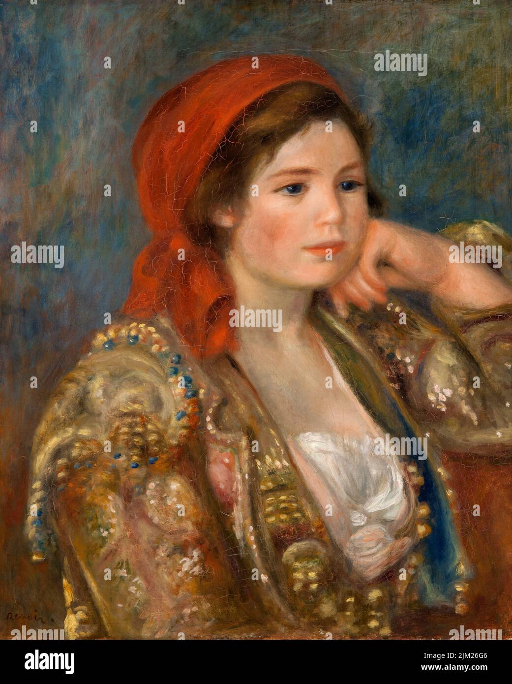Girl in a Spanish Jacket. Museum: Göteborg Konstmuseum. Author: Pierre ...