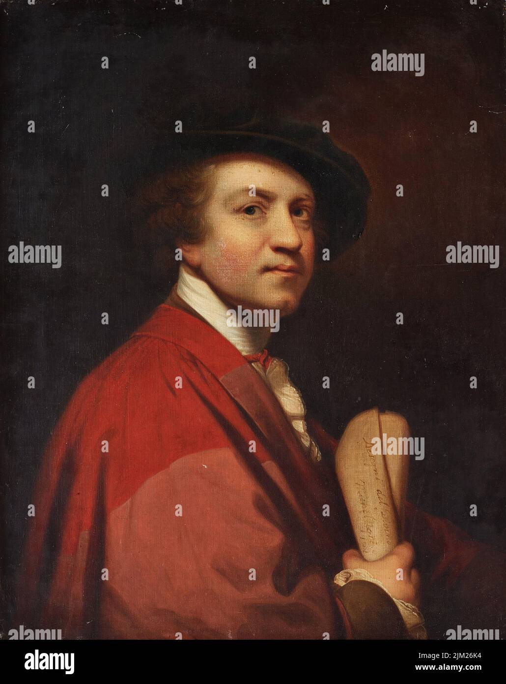 Self-Portrait. Museum: PRIVATE COLLECTION. Author: SIR JOSHUA REYNOLDS ...