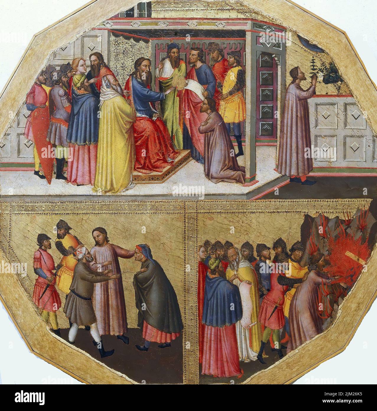 The birth tray: The Story of a False Prophet. Museum: Musei Vaticani in ...