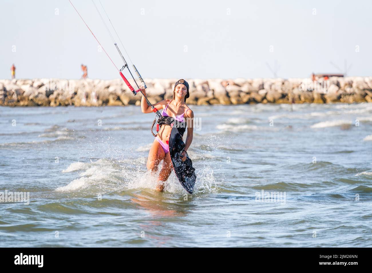 Woman coming out water hi-res stock photography and images - Alamy