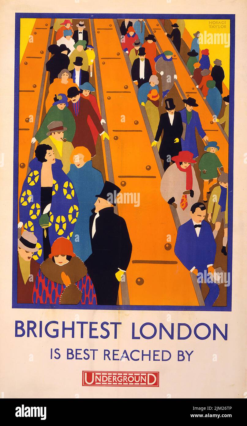Brightest London is best reached by Underground. Museum: PRIVATE ...