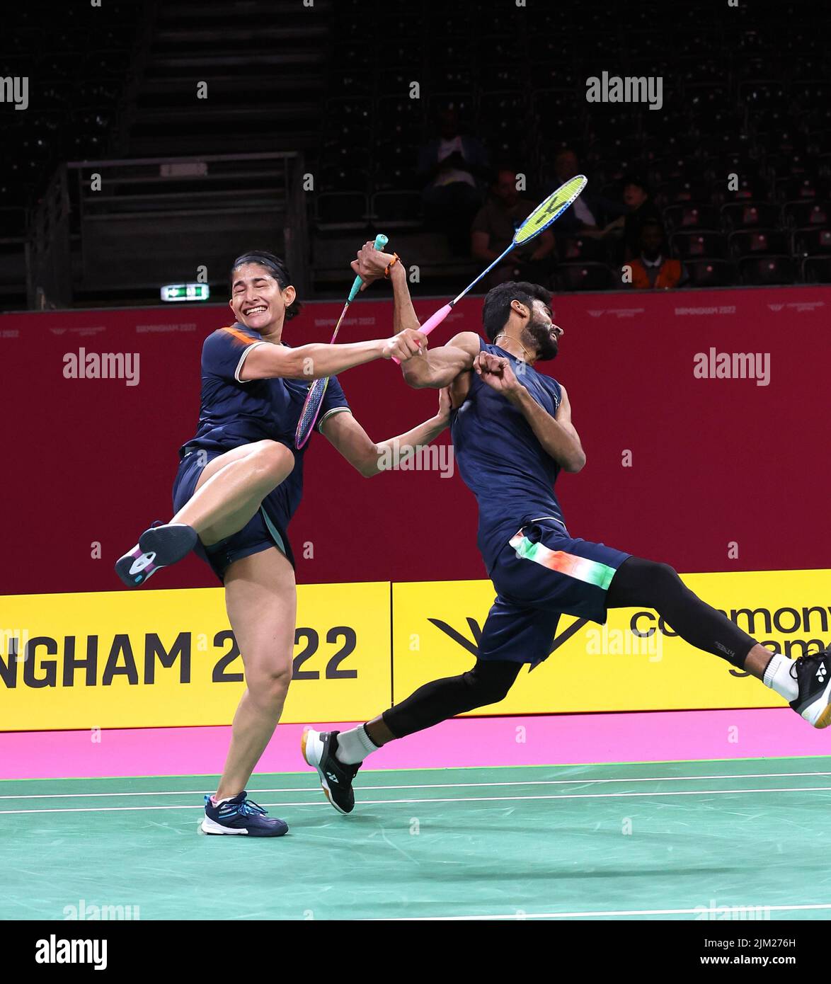Birmingham, UK, 3rd Aug 2022; Common Wealth Games; CWG 2022 : Badminton ...