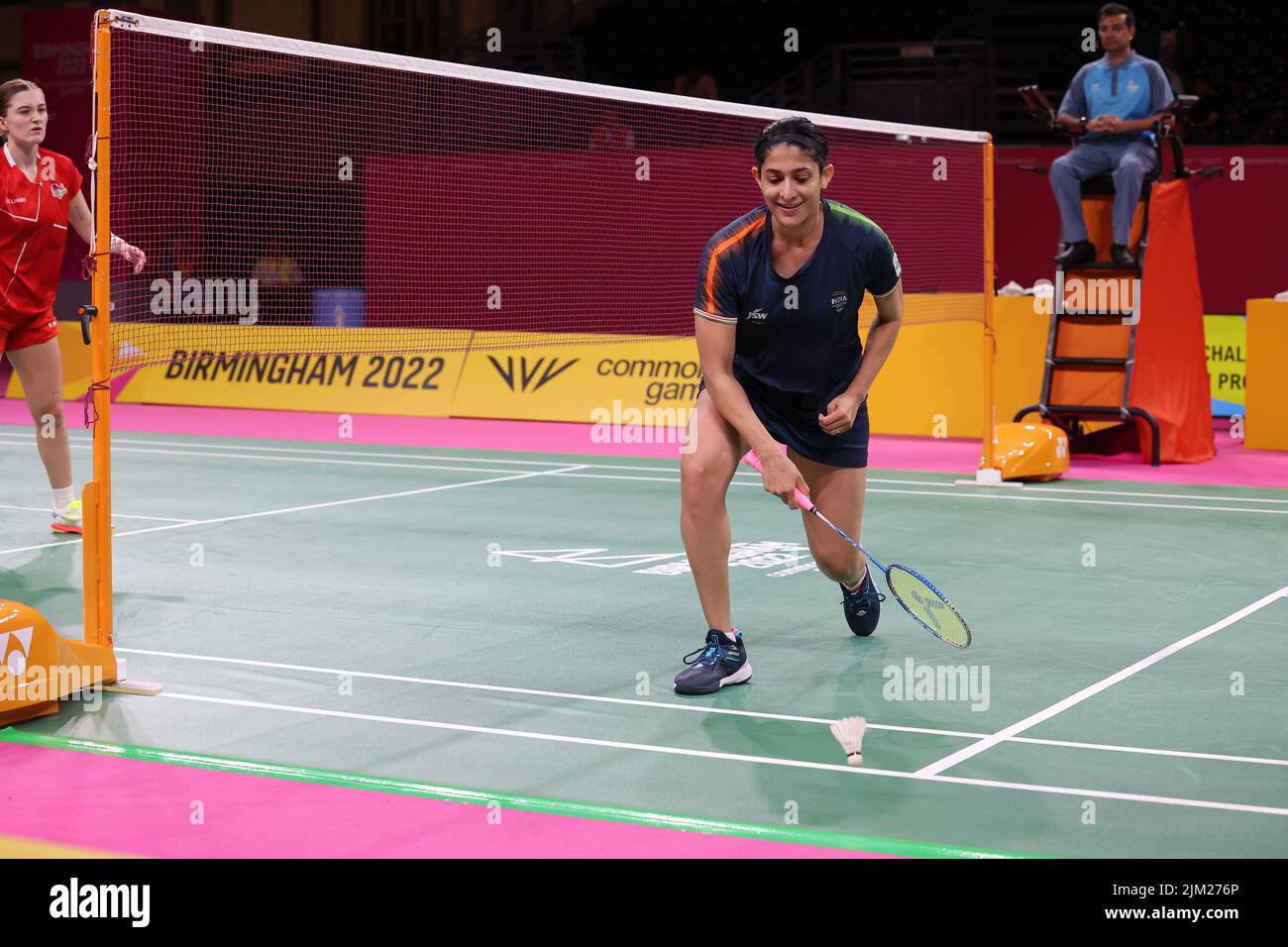 Birmingham, UK, 3rd Aug 2022; Common Wealth Games; CWG 2022 : Badminton ...