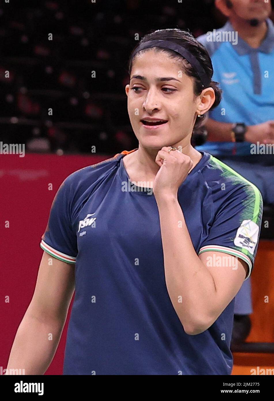 Birmingham, UK, 3rd Aug 2022; Common Wealth Games; CWG 2022 : Badminton ...