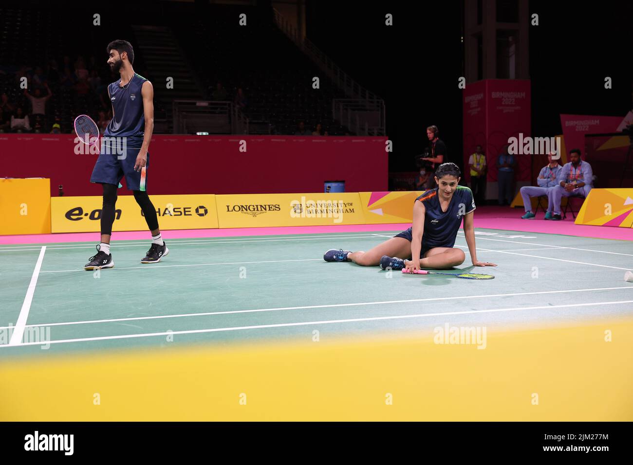 Birmingham, UK, 3rd Aug 2022; Common Wealth Games; CWG 2022 : Badminton ...