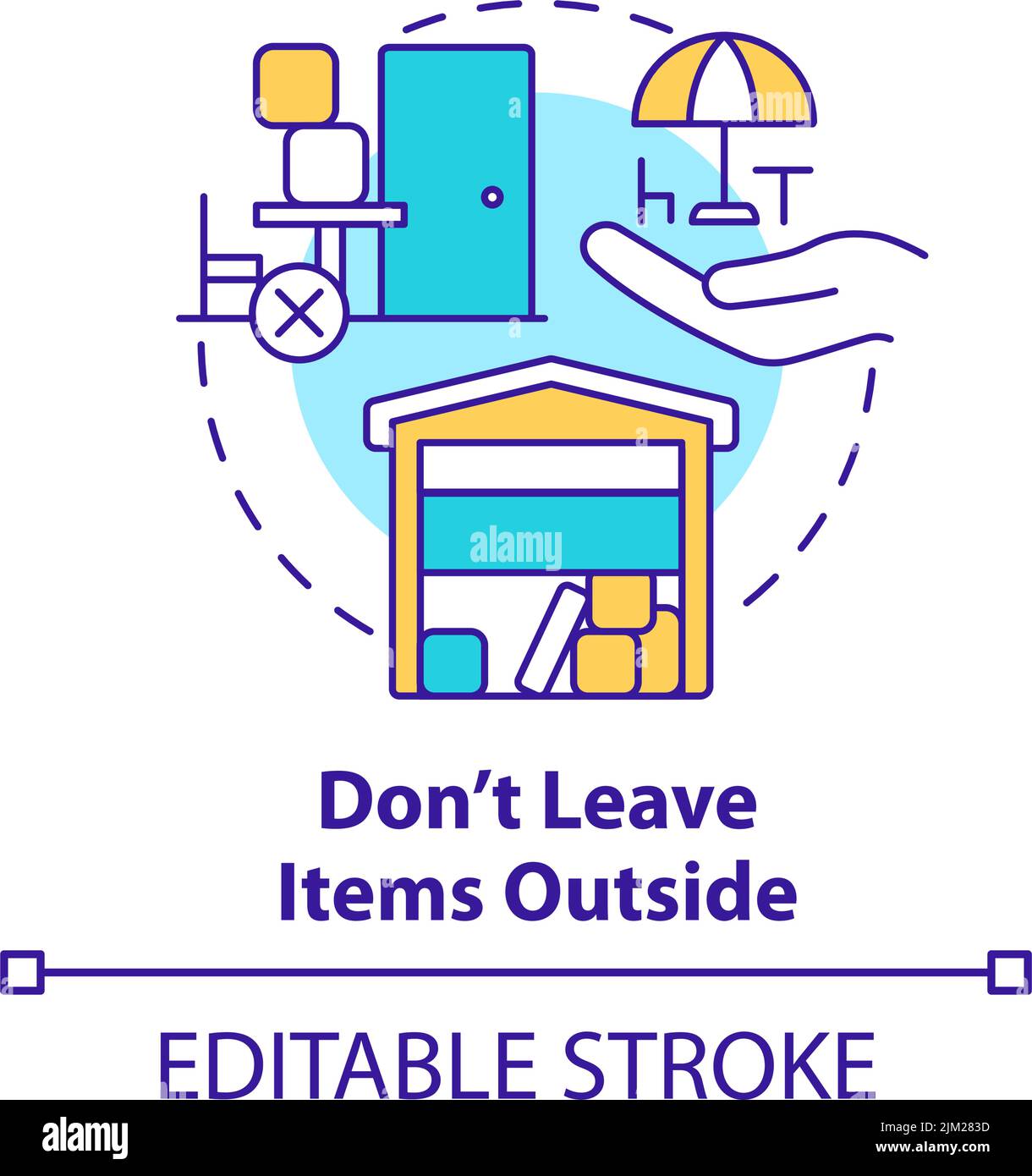 Leave outside Stock Vector Images - Alamy