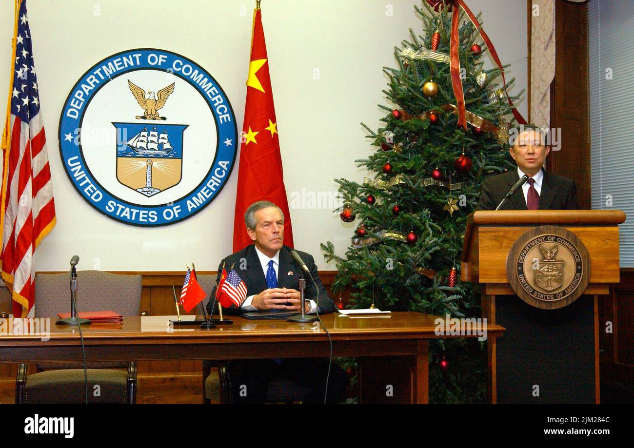 Technology Administration - SIGNING CEREMONY WITH CHINESE MINISTRY OF ...