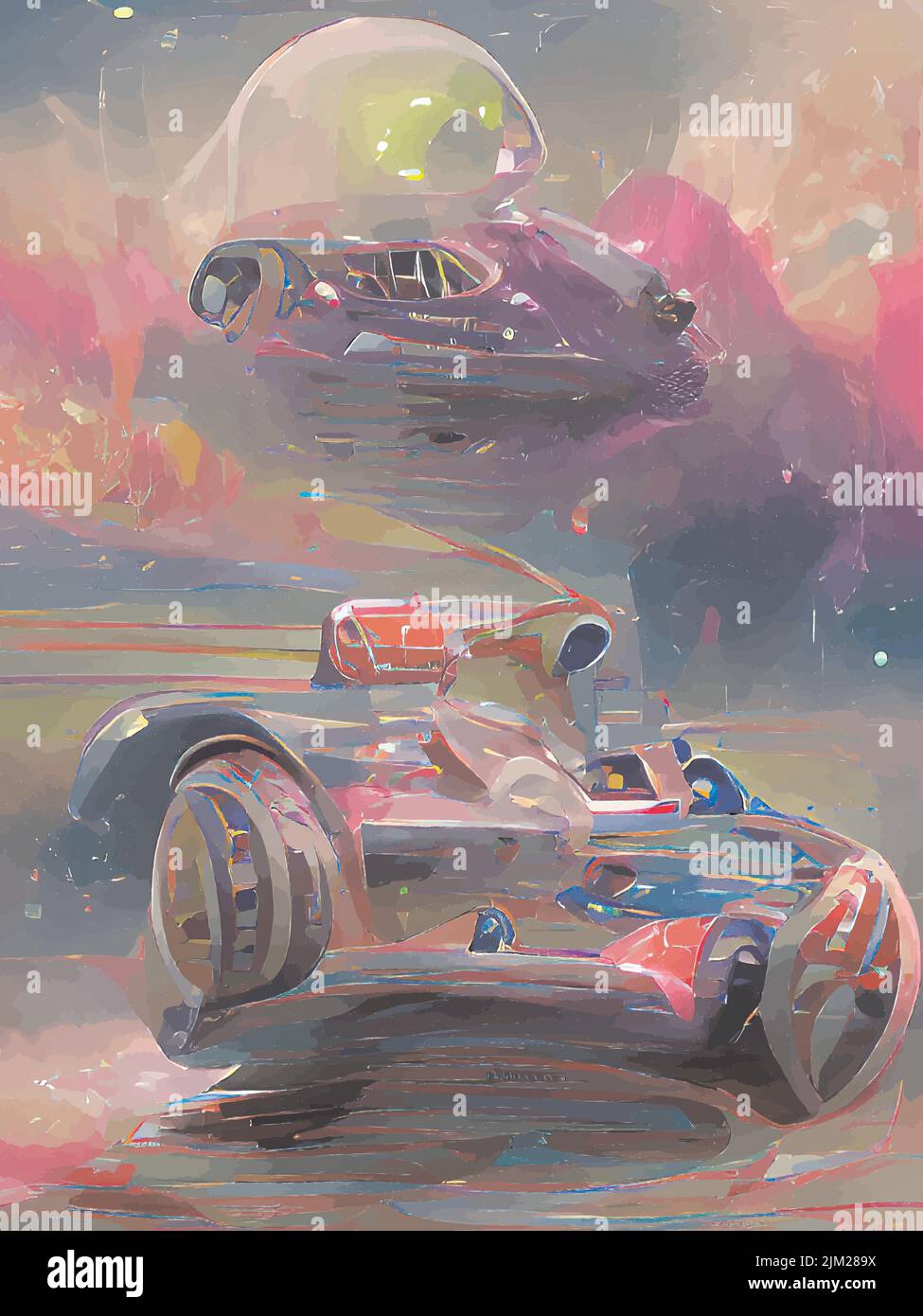 Race cars involved in accidents Stock Vector Image & Art - Alamy