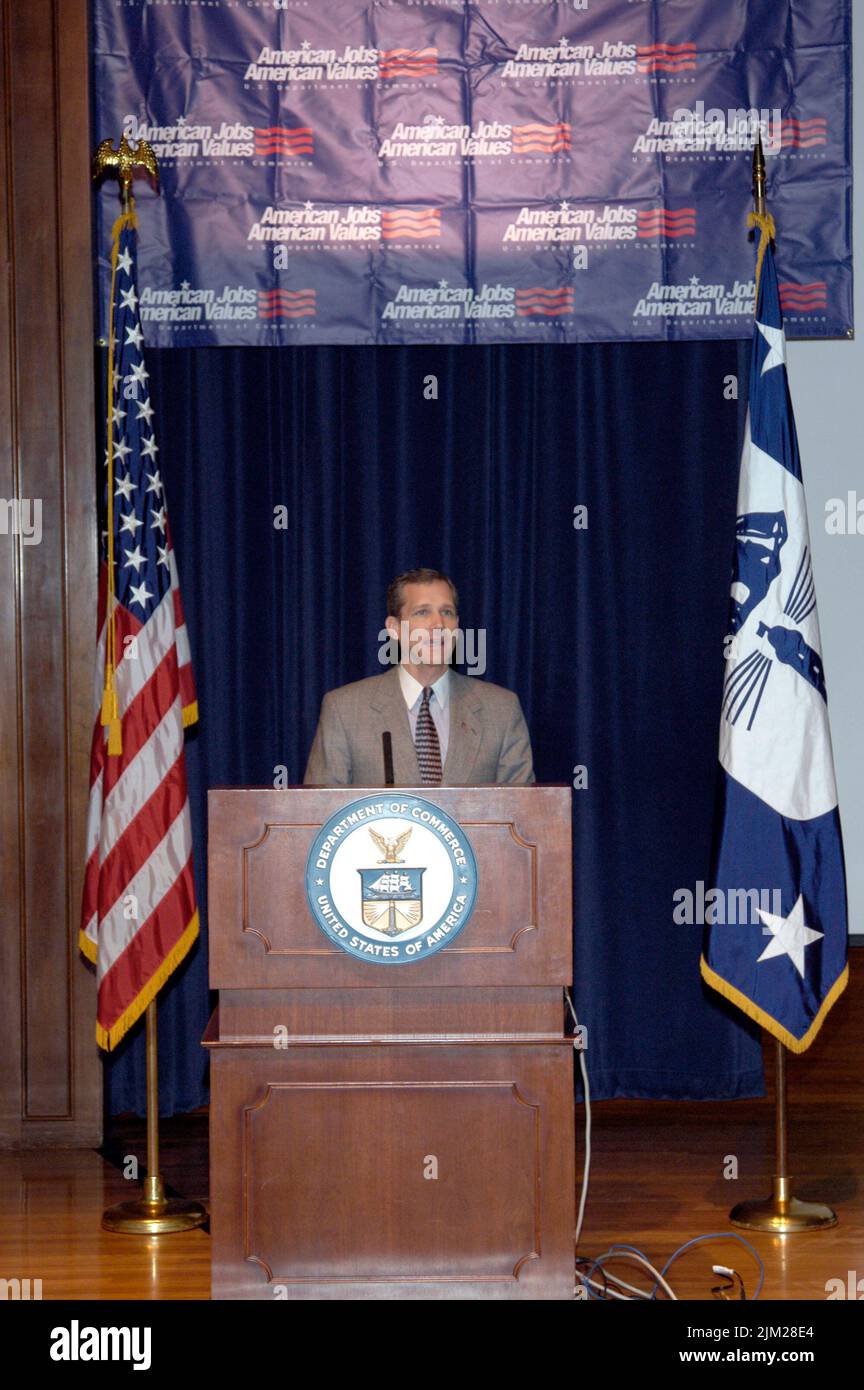 Technology Administration - SECRETARY DONALDS EVANS AT THE TRANSFORMING ...