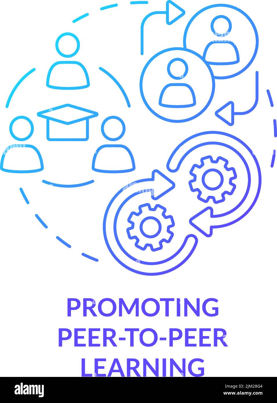 Promoting cooperation Stock Vector Images - Alamy