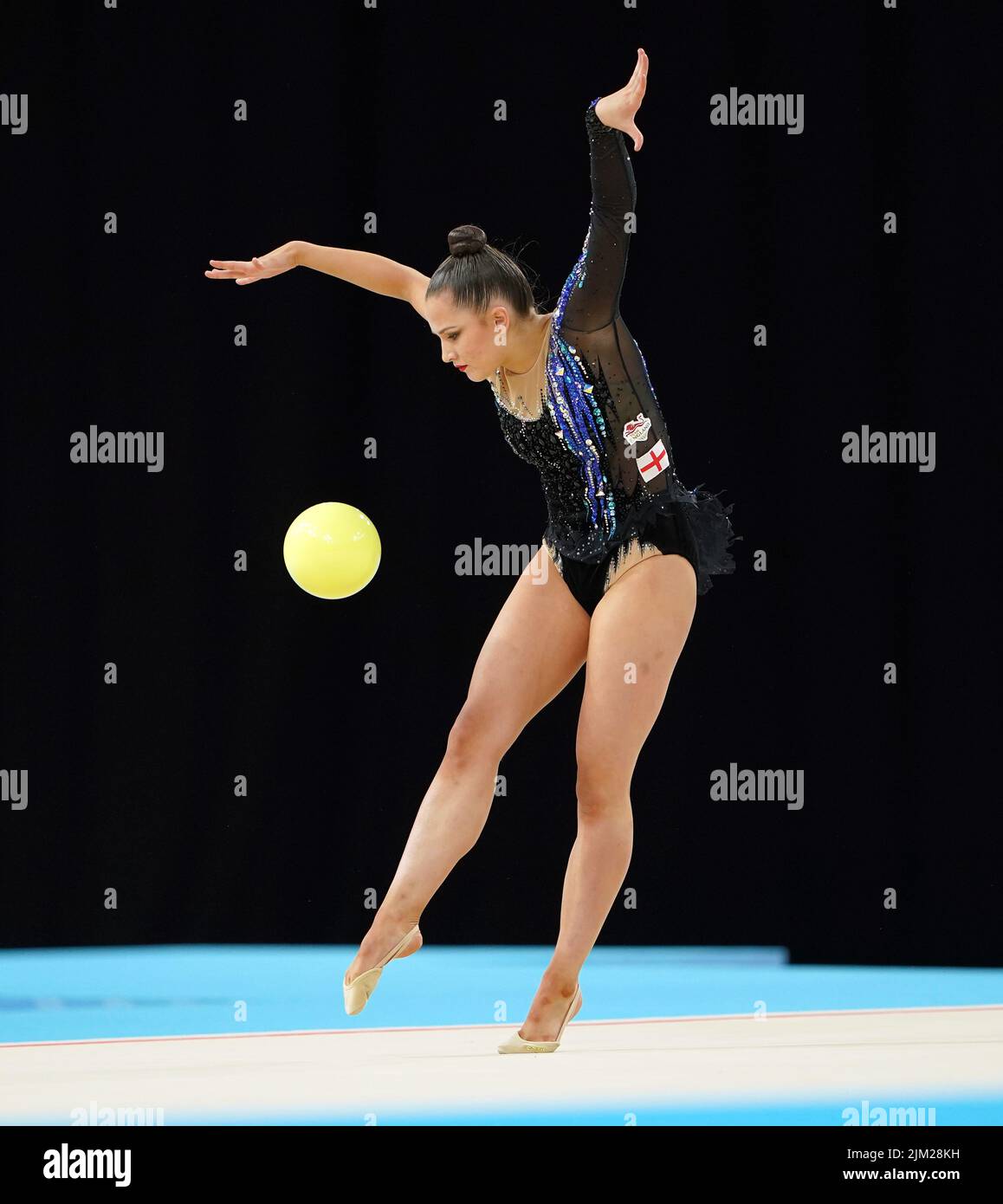 England's Alice Leaper during the Rhythmic Gymnastics, Team Final and ...