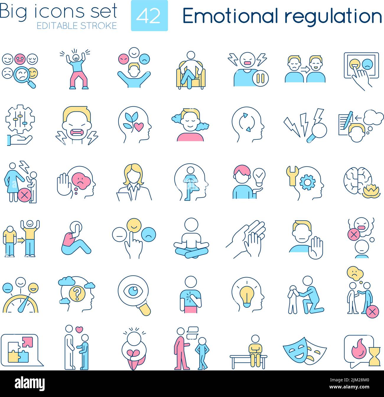 Emotional regulation RGB color icons set Stock Vector Image & Art - Alamy Emotional regulation RGB color icons set Stock Vector Image & Art - Alamy