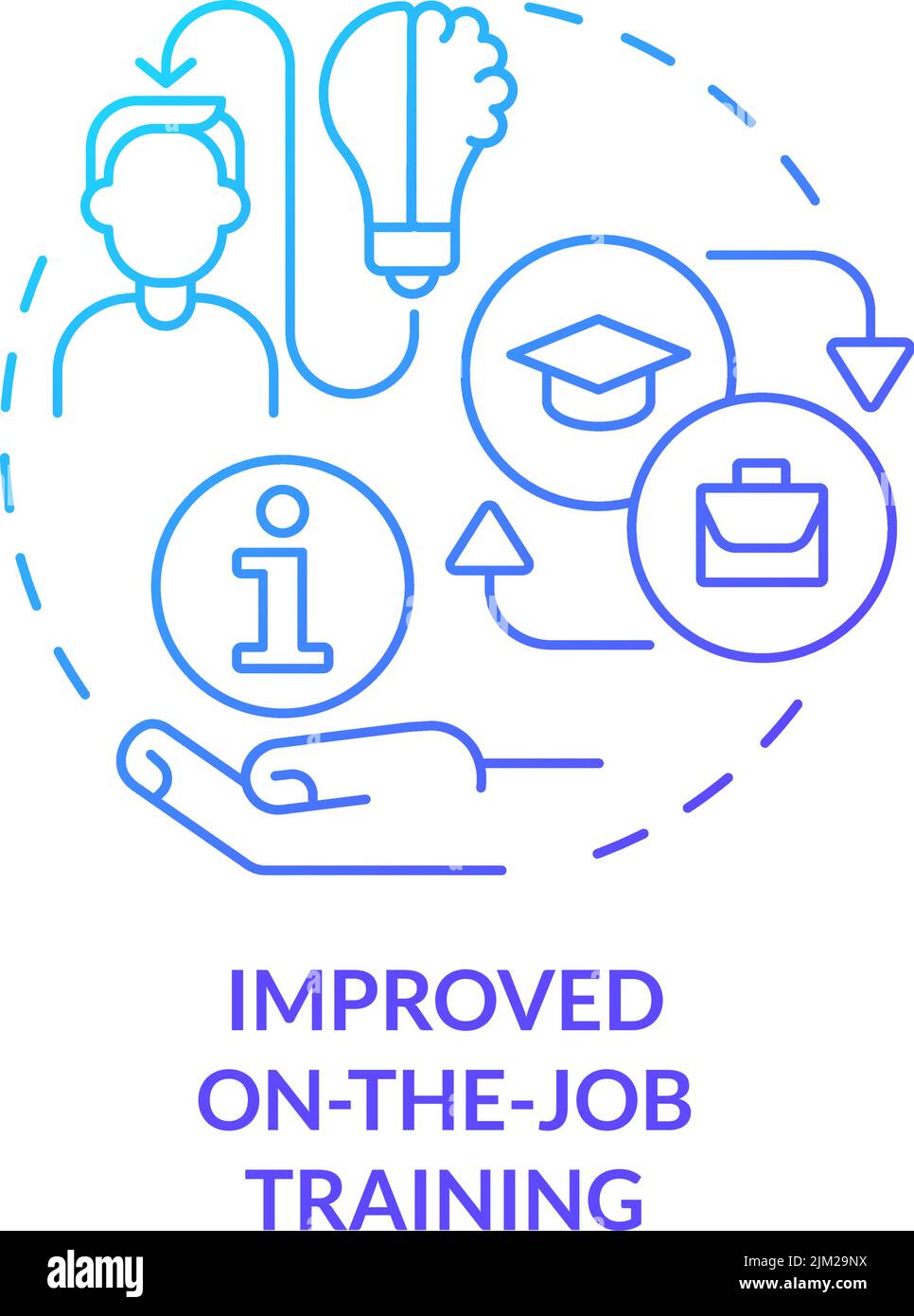 Apprenticeship training Stock Vector Images - Alamy