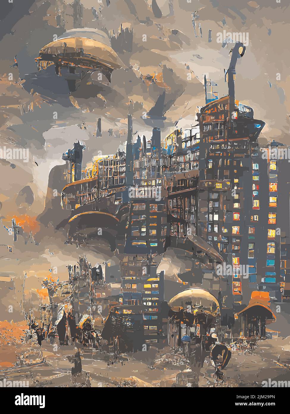 buildings are burning in the night Stock Vector Image & Art - Alamy