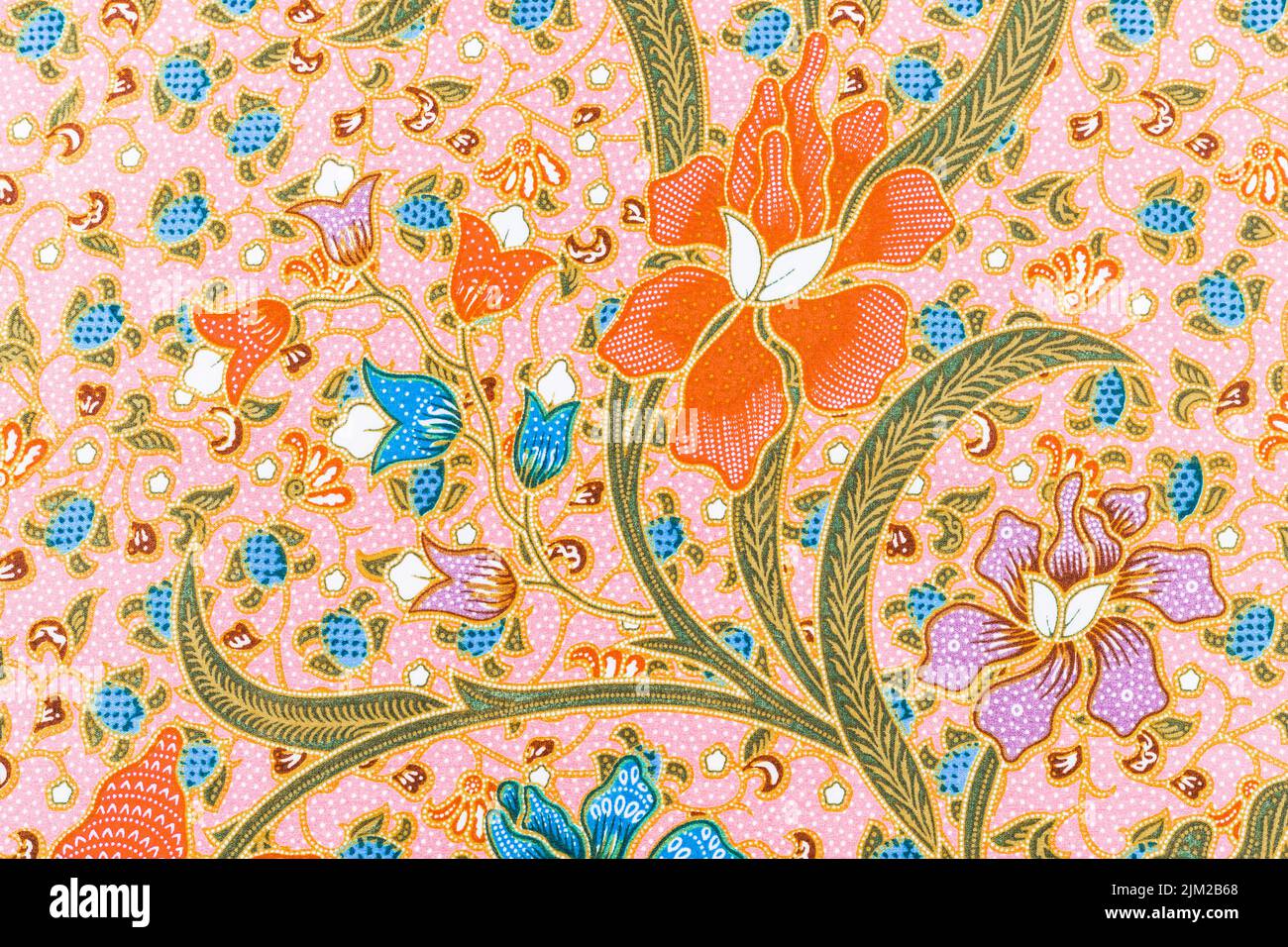 Batik sarong pattern background in Thailand, traditional batik sarong ...