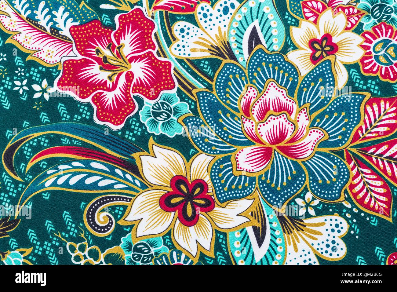 Batik sarong pattern background in Thailand, traditional batik sarong ...