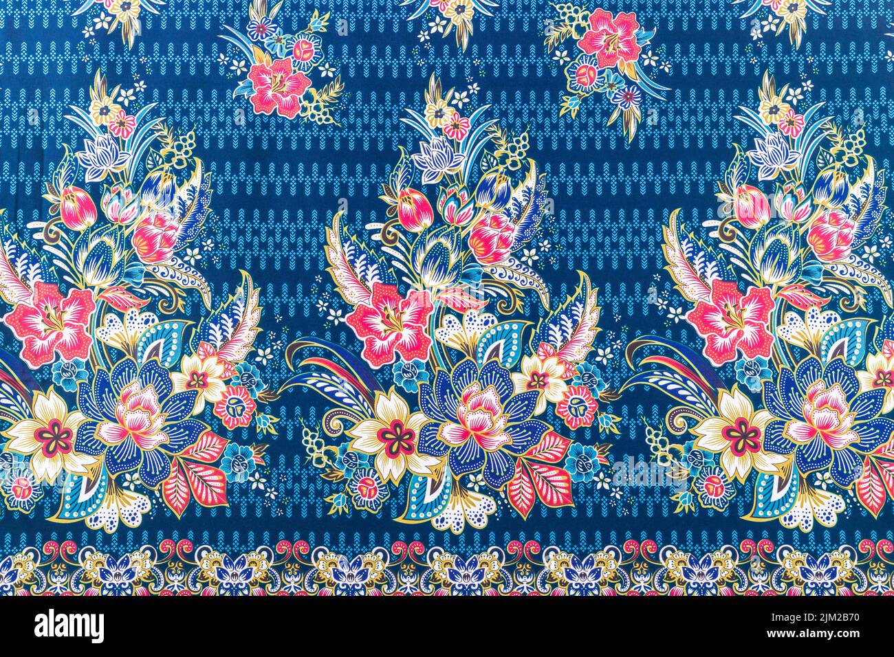 Batik sarong pattern background in Thailand, traditional batik sarong ...