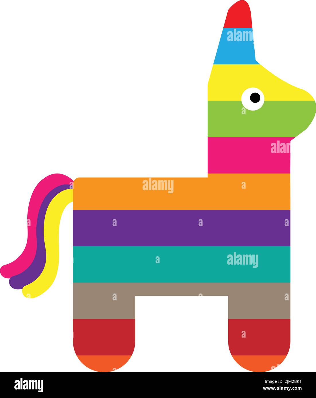 Birthday Pinata Stock Vector Images Alamy