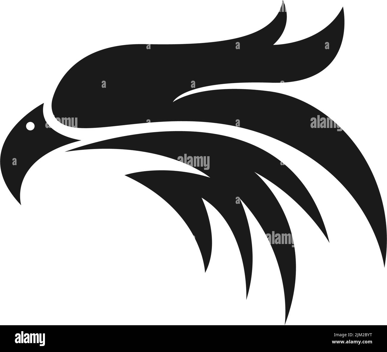 Eagle icon logo design illustration template Stock Vector Image & Art - Alamy