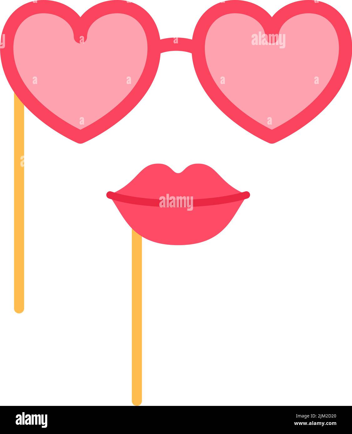 Birthday carnival mask flat icon isolated on white Stock Vector Image ...