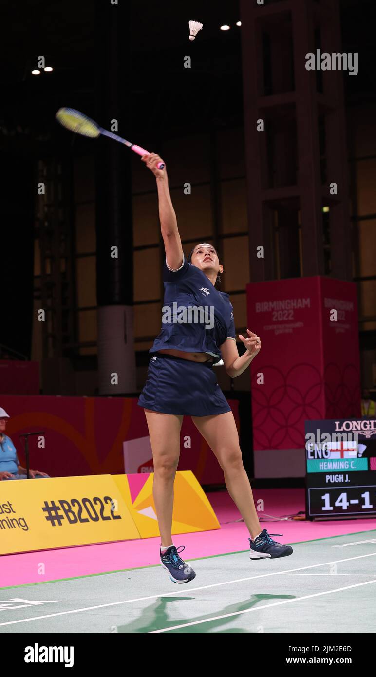 Birmingham, UK, 3rd Aug 2022; Common Wealth Games; CWG 2022 : Badminton ...