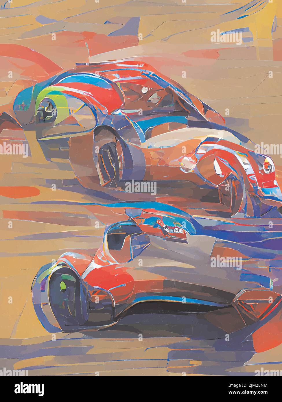 Race cars involved in accidents Stock Vector Image & Art - Alamy