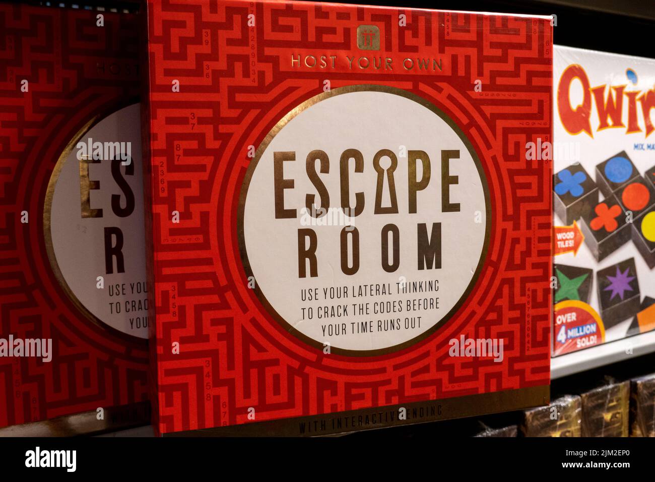 Barnes & Noble Booksellers Game Section, NYC, USA 2022 Stock Photo - Alamy