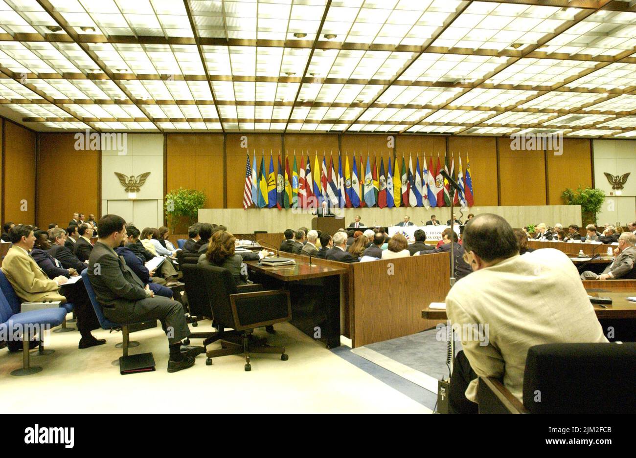 Office of the Secretary - SECRETARY DONALD EVANS WITH HISPANIC BUSINESS ...