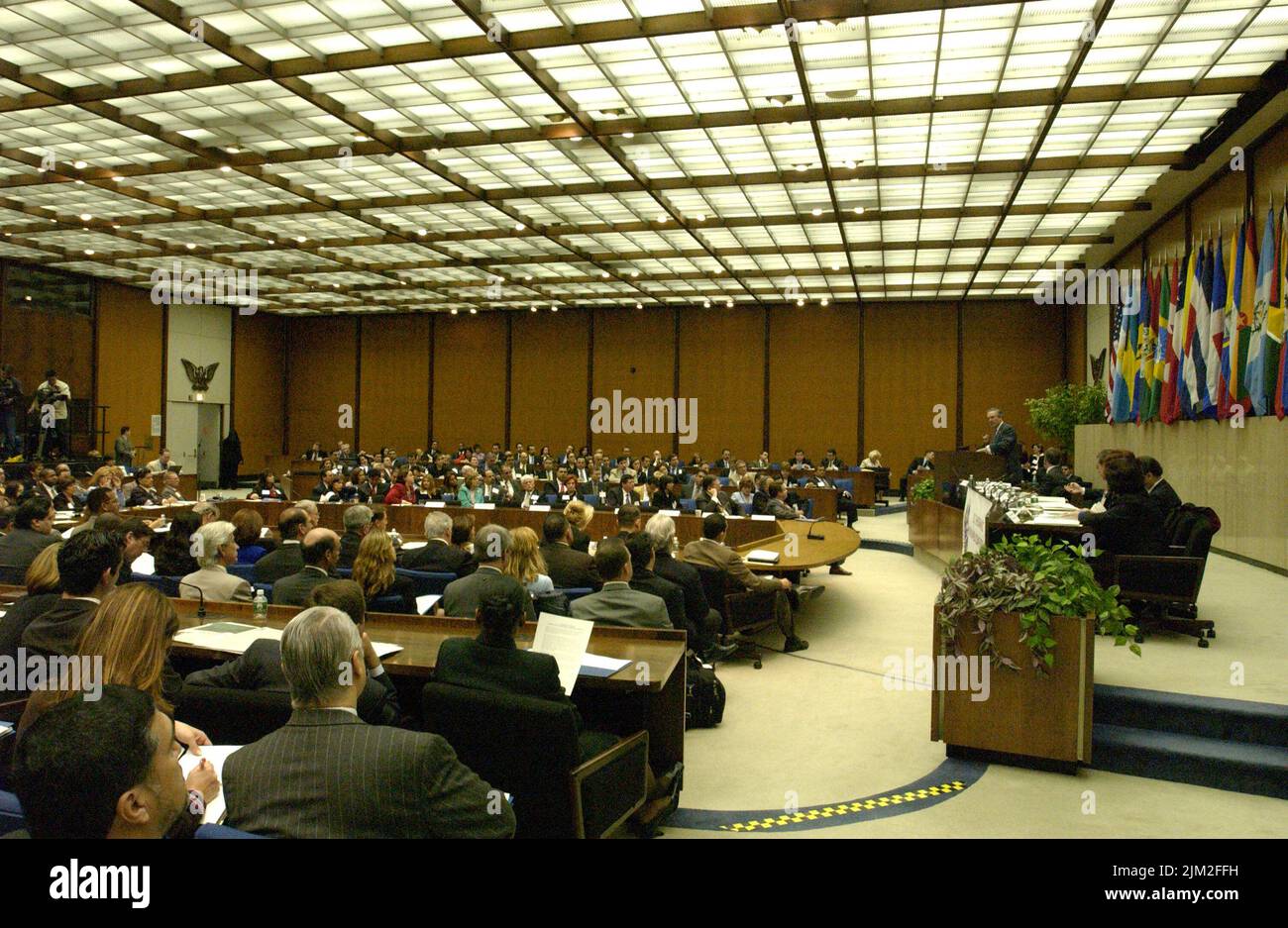 Office of the Secretary - SECRETARY DONALD EVANS WITH HISPANIC BUSINESS ...