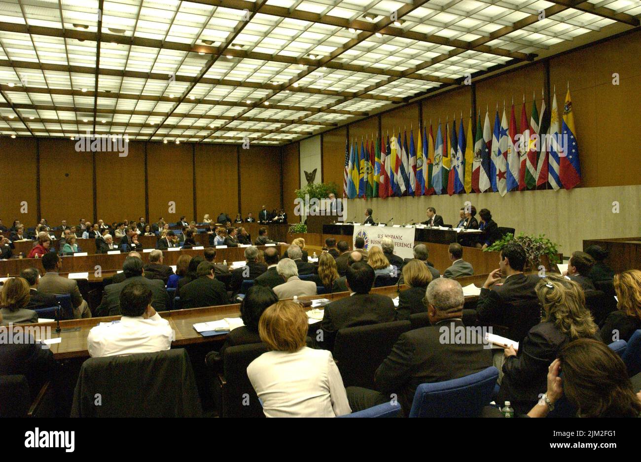 Office of the Secretary - SECRETARY DONALD EVANS WITH HISPANIC BUSINESS ...