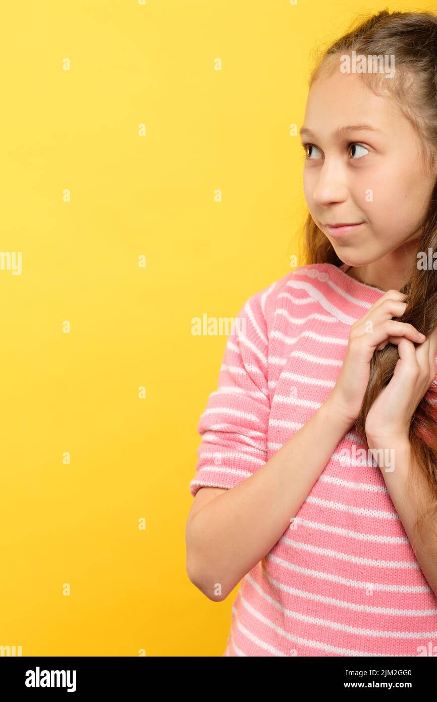 Unsure girl hi-res stock photography and images - Alamy