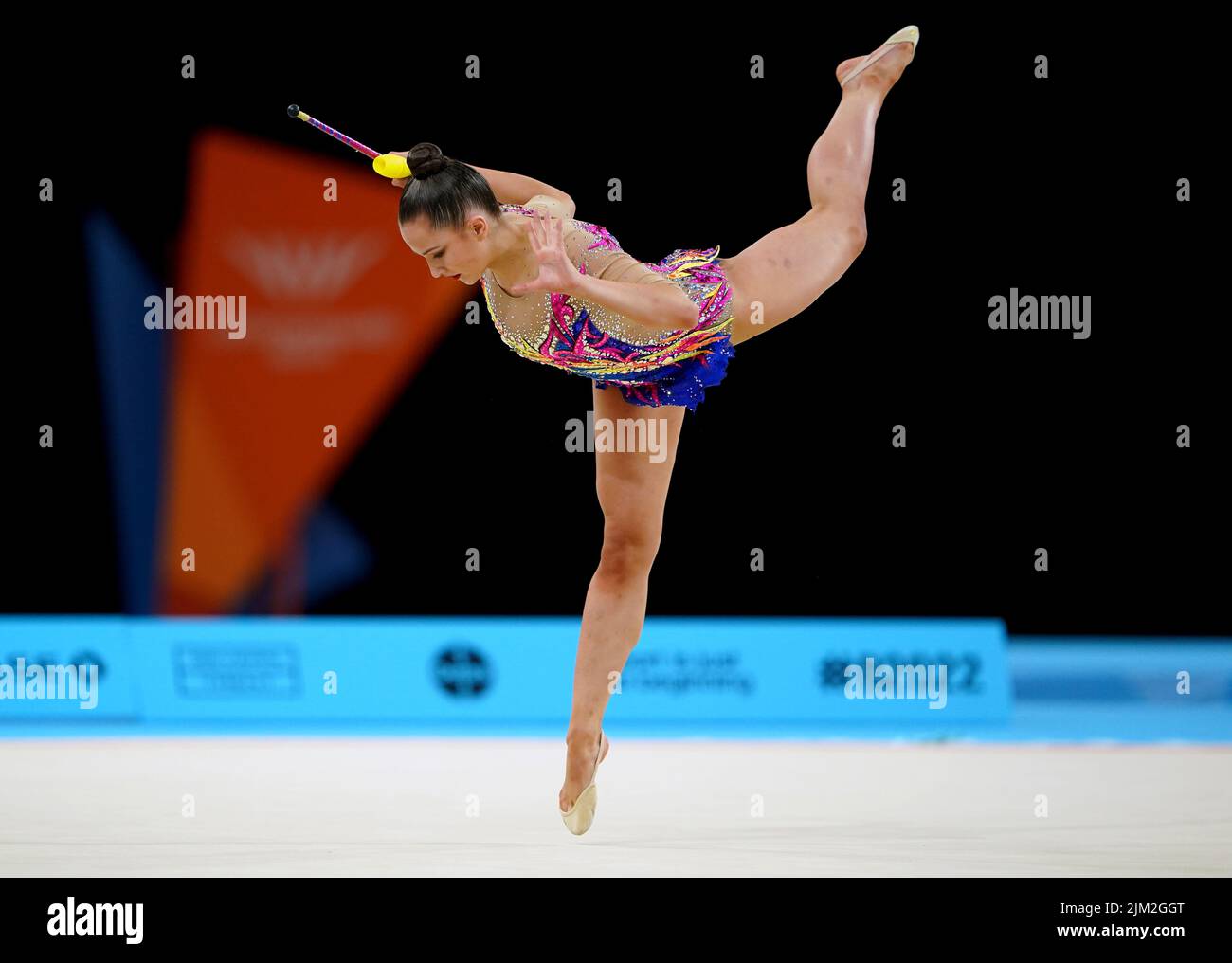 England's Alice Leaper during the Rhythmic Gymnastics, Team Final and ...