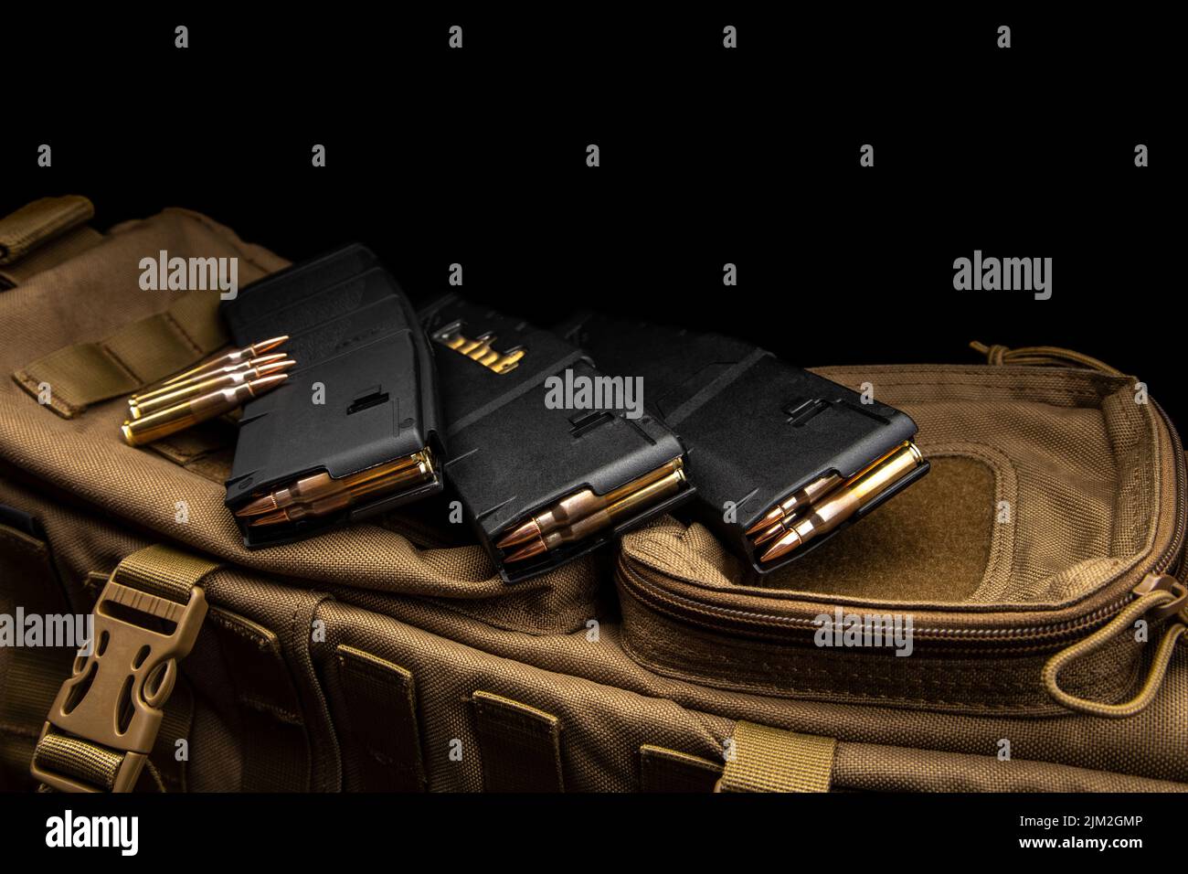 Cartridges and clips for a rifle or carbine. Ammunition for weapons ...