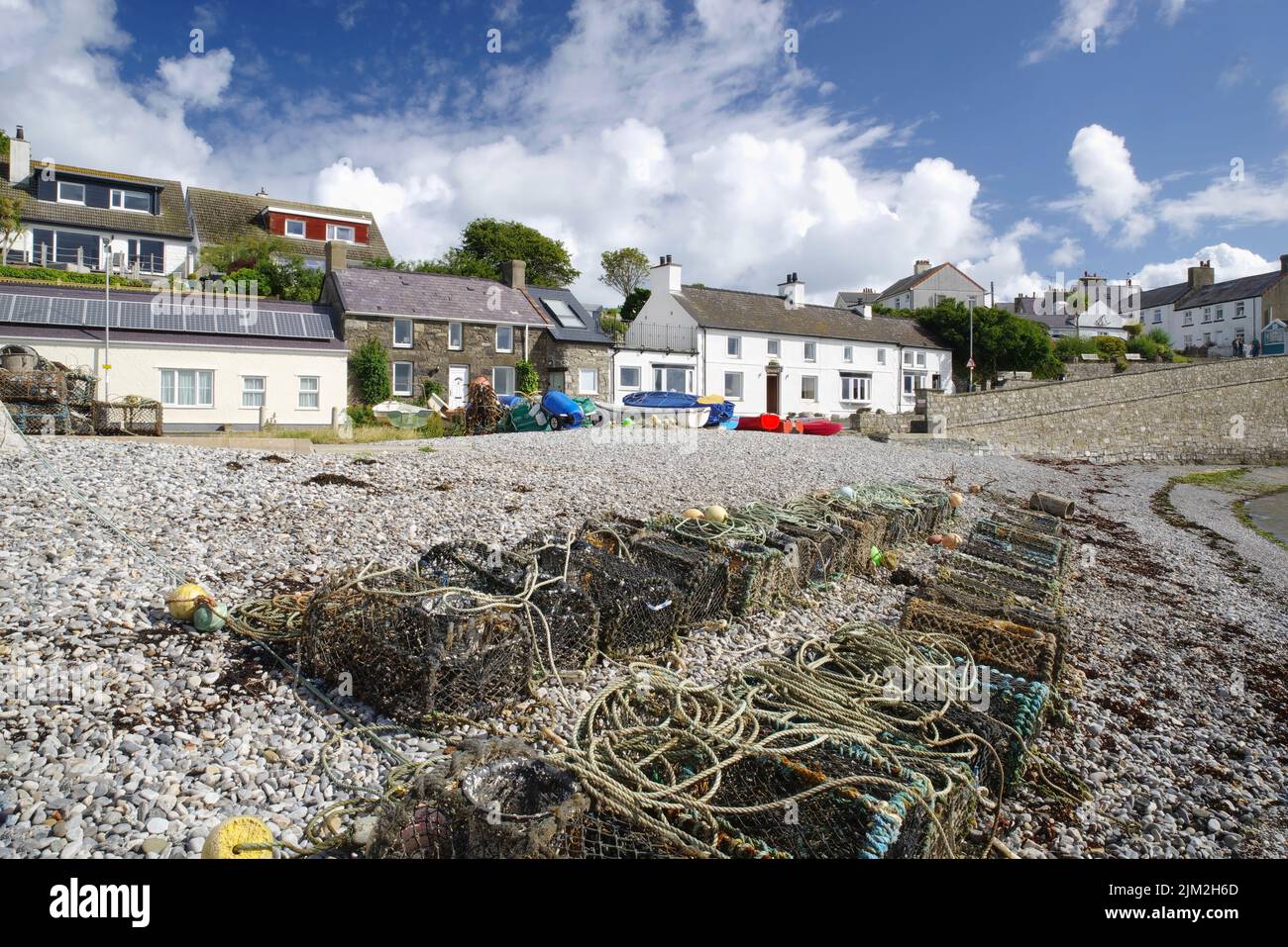 Moelfre village hi-res stock photography and images - Alamy