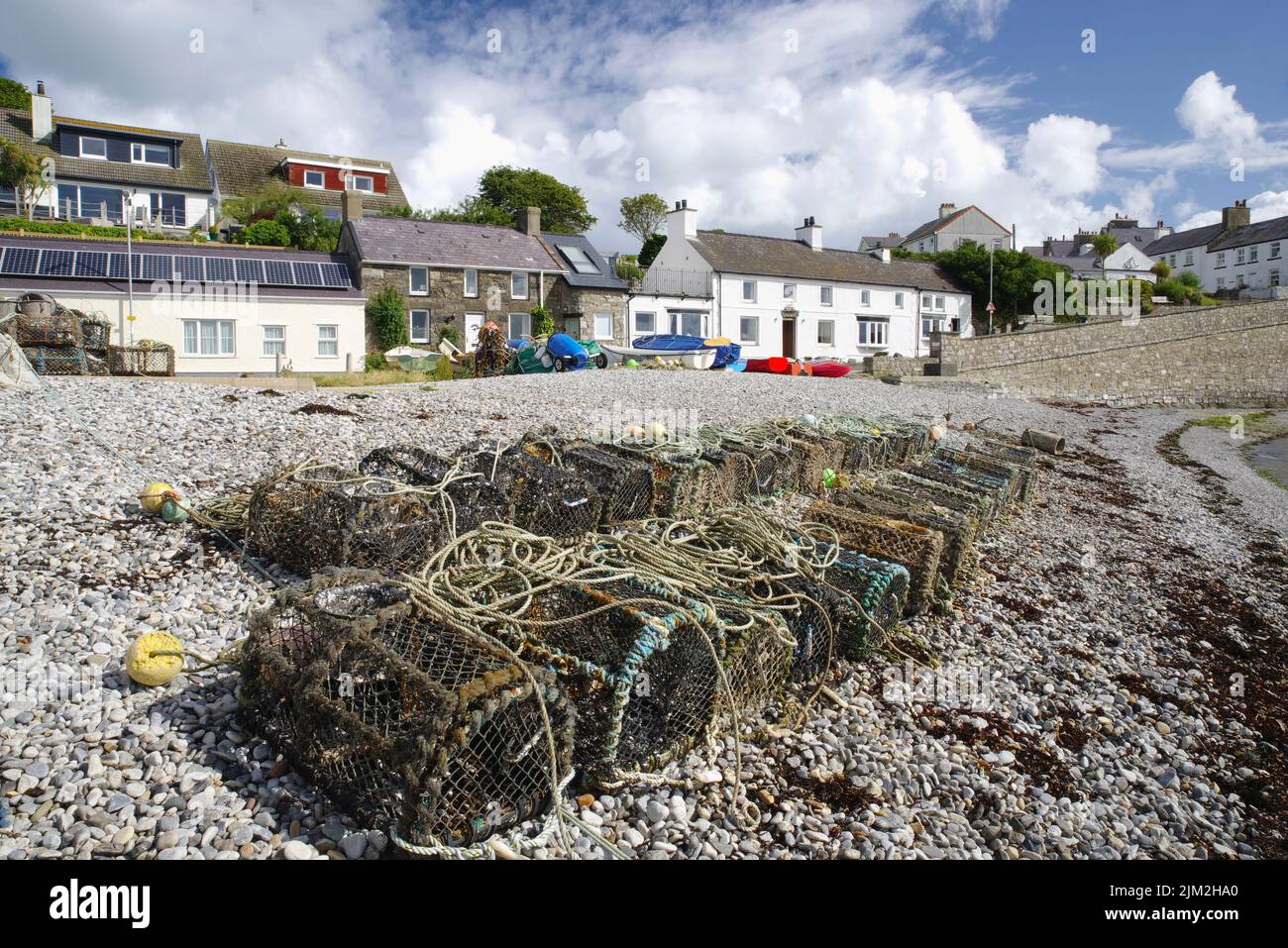 Moelfre village hi-res stock photography and images - Alamy