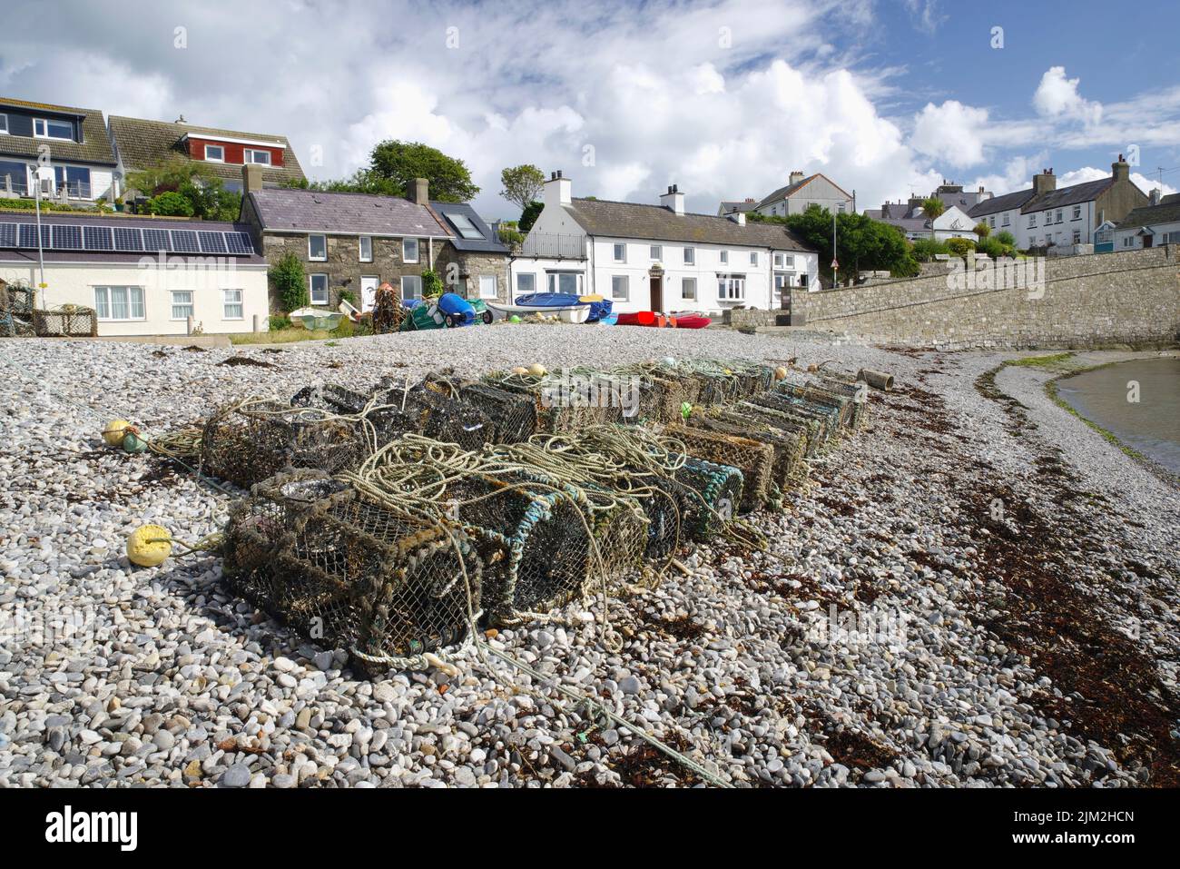 Moelfre village hi-res stock photography and images - Alamy